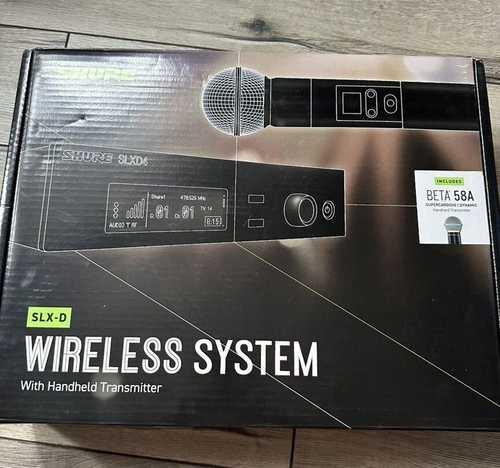 Shure slxd24d beta58