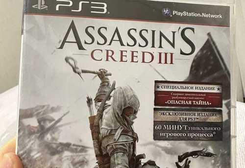 Игра для приставки ps3 Assassins Creed 3 III PS3