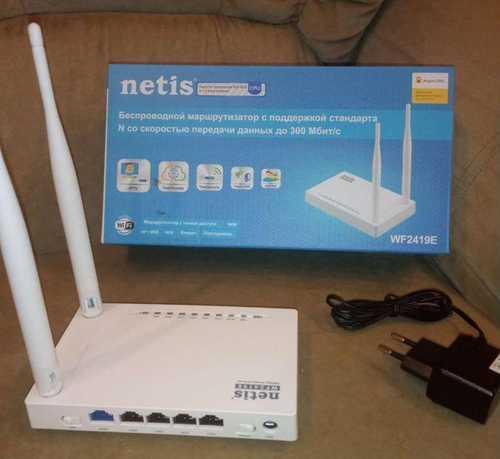 Wi-Fi роутер Netis WF2419E, N300 | Festima.Ru - Мониторинг объявлений