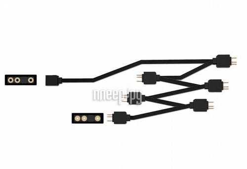 Кабель-разветвитель ID-Cooling FS-06 argb 5V 3-pin