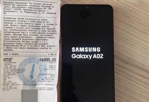 Samsung Galaxy A02, 2/32 ГБ