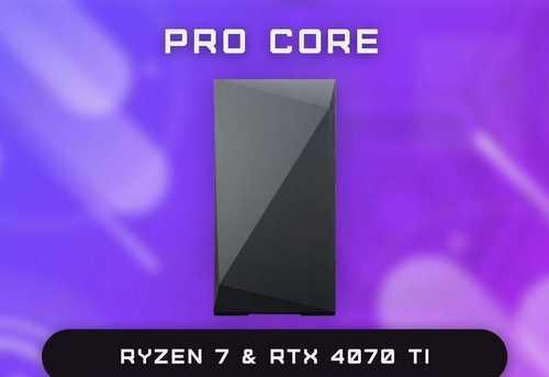 «Pro core» пк Ryzen 7\RTX 4070 Ti\32гб RAM
