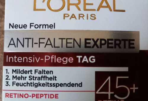 L'Oreal дневной крем для лица 45+