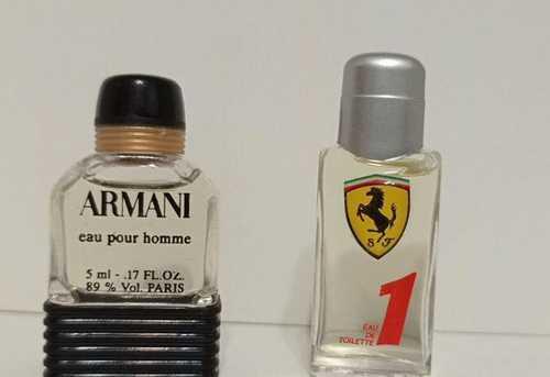 Ferrari, Armani Италия Винтаж, парфюм