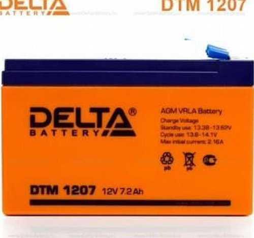 Аккумулятор Delta DTM 1207