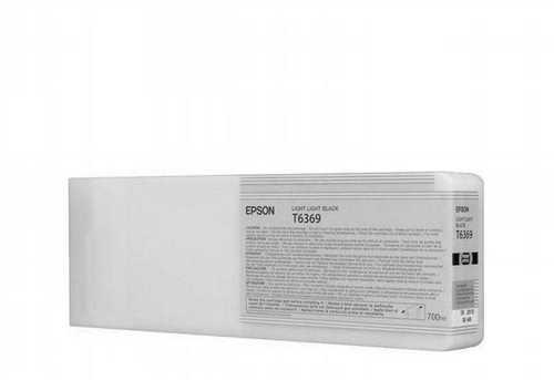 Струйный картридж Epson T6369 Светло-серый 118761