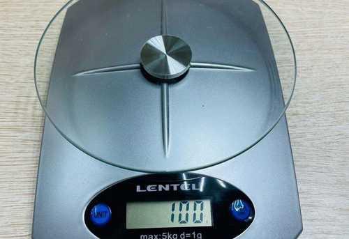 Кухонные весы lentel hd-806
