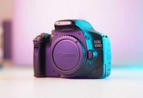 Canon 550D Body (17,6 тыс. пробег)