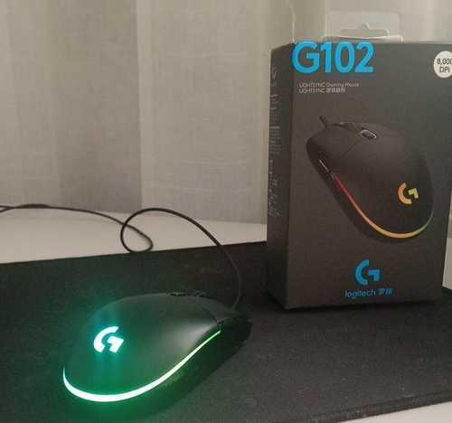 Игровая мышь logitech g102