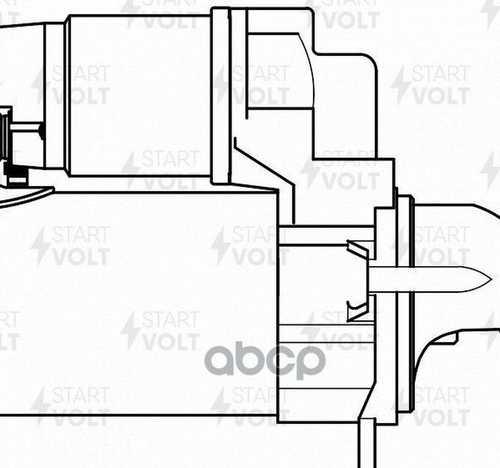 Стартер LSt0503 startvolt