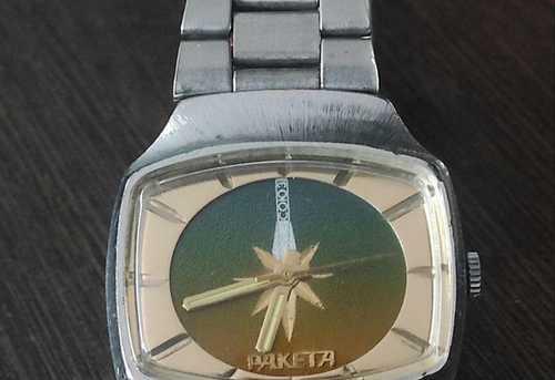 Часы Ракета Союз Телевизор СССР на ходу обслужены