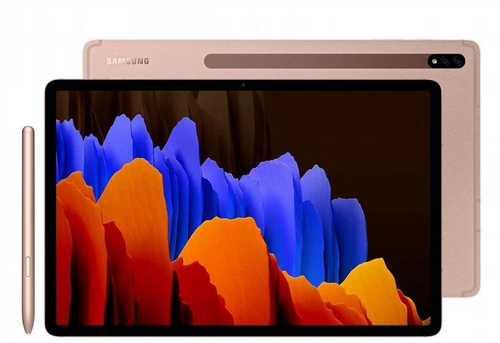 Планшет Samsung Galaxy Tab S7+ бронза LTE 128 гб