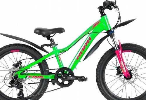 Велосипед horh tina tahd 2.1 20 (2023) Green-Pink