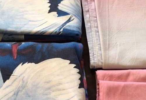 Постельное белье семейный и полотенца