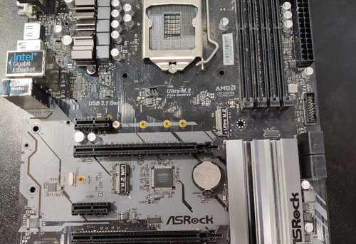 Продаю материнскую плату ASrock z390 pro4