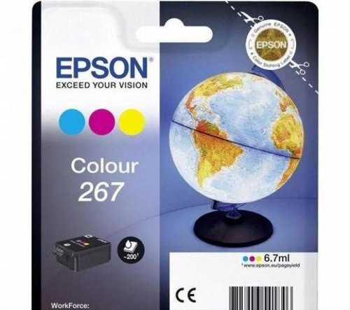 Картридж Epson T267 C13T26704010 3цв. (6.7мл) для