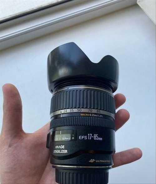 Объектив canon zoom lens EF-S 17-85 MM 1:4-5.6