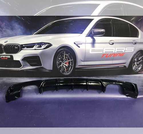 Диффузор на BMW F30 M Performance, 2/2, глянец