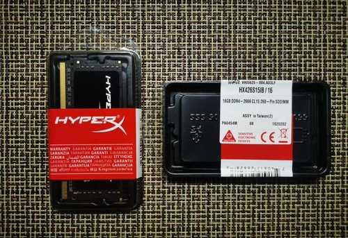 Sodimm ddr4 32gb 2666 Kingston HyperX