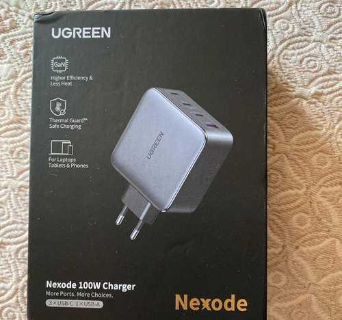 Зарядное устройство Ugreen Nexode 100w GaN