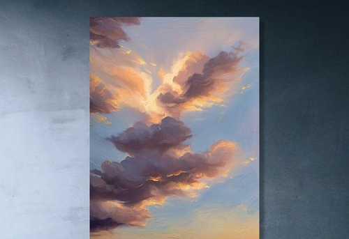 Картина на холсте "Облака" под заказ