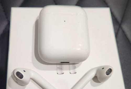 Наушники AirPods оригинал б/у