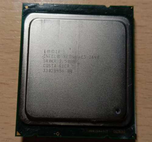 Процессор Intel Xeon e5 2640