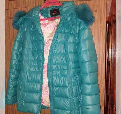 Куртка зимняя женская 48 50 с мехом