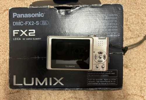 Компактный фотоаппарат Panasonic DMC-FX2-S lumix