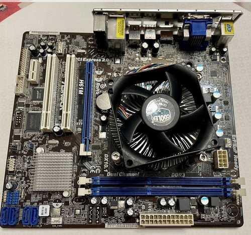 Комплект I7 2600   ASRock H61M