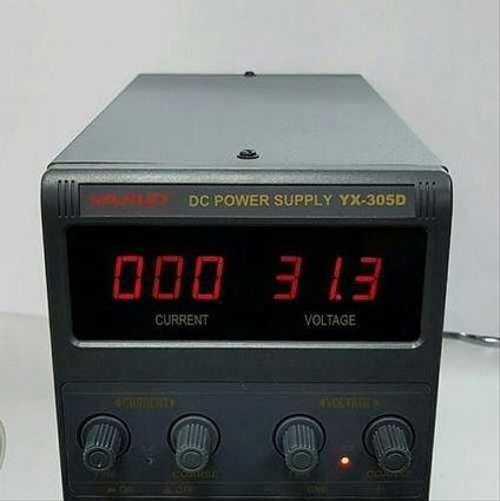 Лабороторный блок питания yaxun YX-305D (30V, 5A)