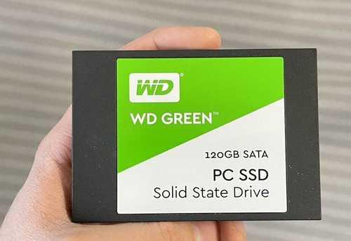 SSD диск WD green 120GB