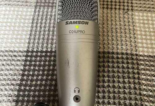 Микрофон студийный Samson C01U Pro
