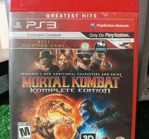 Mortal Kombat komplite edition PS3