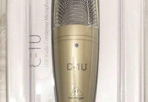 Студийный микрофон behringer c1 u