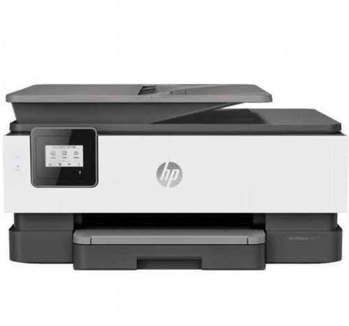 Мфу струйное HP OfficeJet Pro 8013 (1KR70B), черный/белый