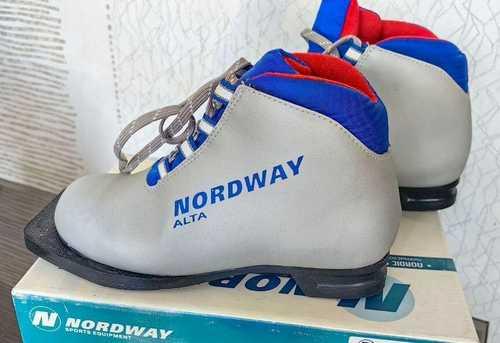 Лыжные ботинки nordway 34