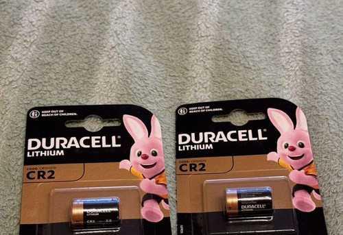 Батарейки Duracell lithium CR2