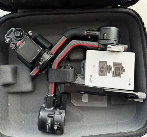 Dji ronin rs2 pro combo + 3D focus