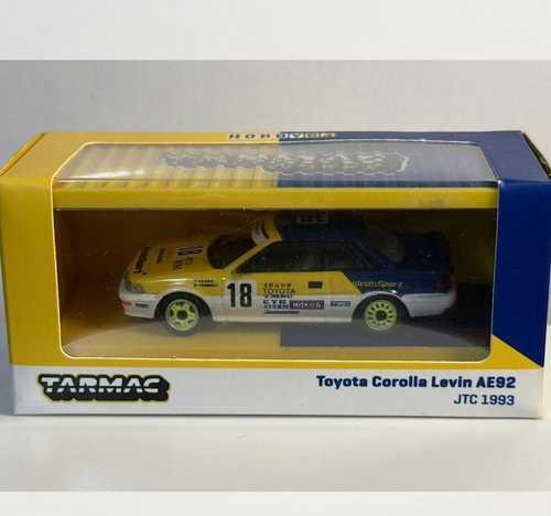 Tarmac Works Toyota Corolla Levin AE92 JTC1993