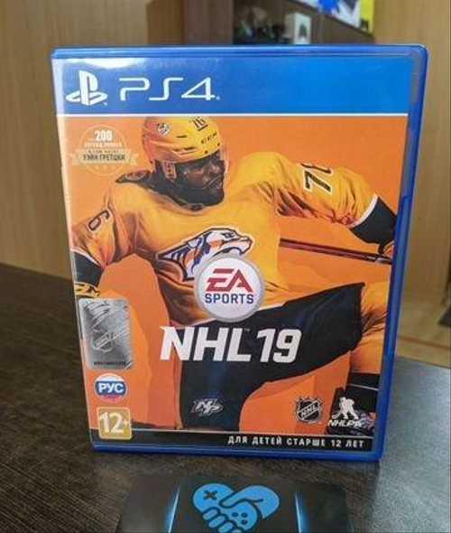 NHL 19. Лицензионный диск Sony Playstation 4 PS4