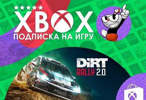 Подписка для Xbox на игру Dirt Rally 2.0