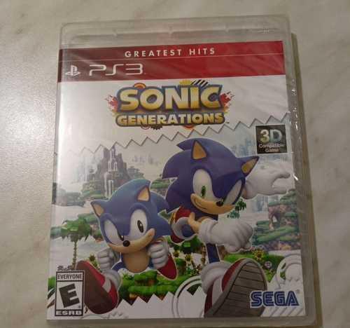 Новый Sonic Generations PS3