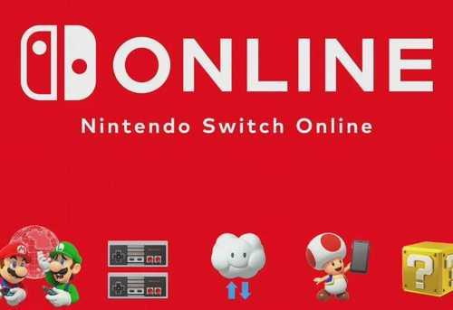 Nintendo Switch Online 12 Месяцев Семейная