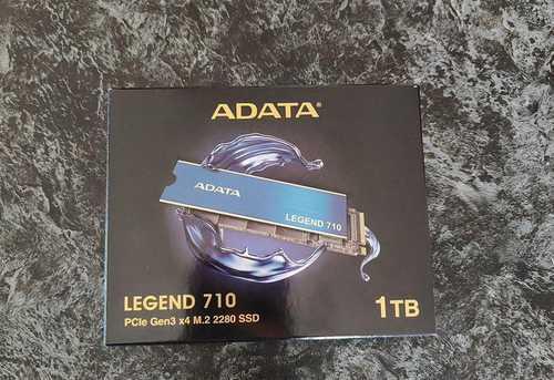 Новый SSD Adata 1Tb Legend 710 Gold Гарантия