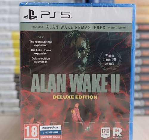 Новый Alan wake 2 remastered deluxe edition ps5