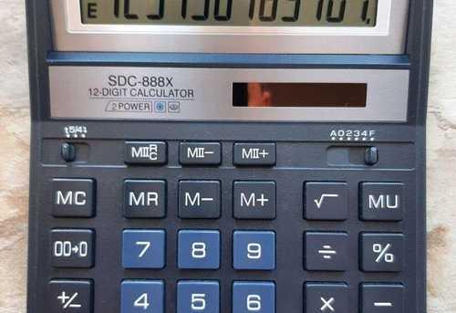 Калькулятор citizen sdc-888x