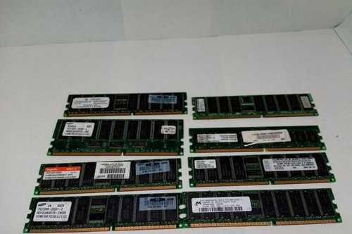 RAM серверная DDR1 512Mb PC2100R (266) R-dimm