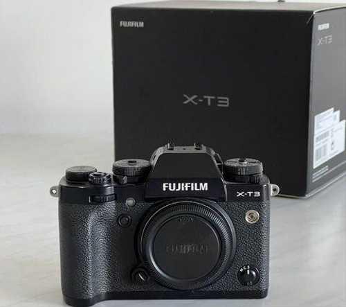 Fujifilm xt3 body чёрный + вспышка Fujifilm EF-X8