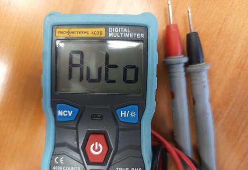 Мультиметр RM403B richmeters функция NVC